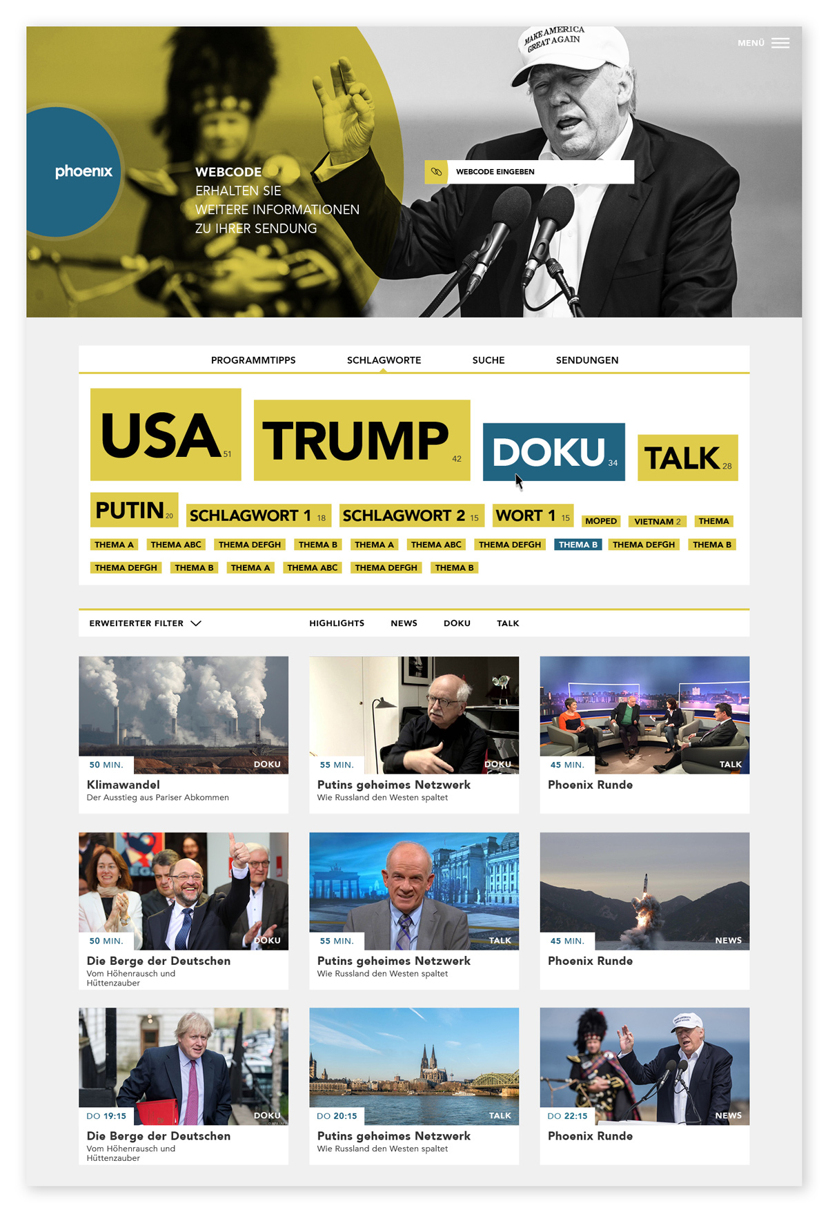 Phoenix - Patrick Molnar — Gestaltung