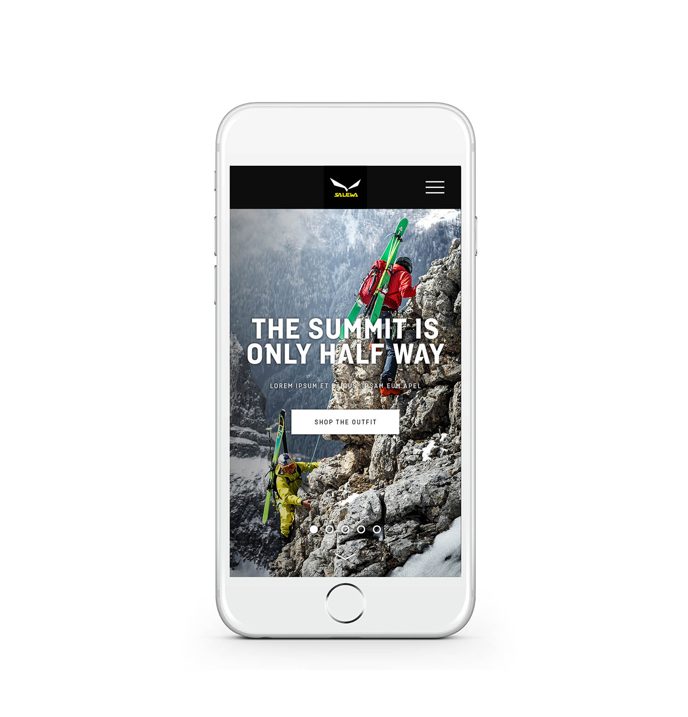 Salewa - Patrick Molnar — Gestaltung